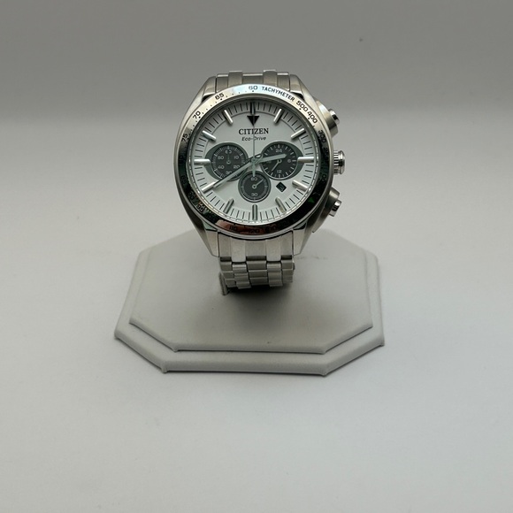 Citizen | Accessories | Citizen Mens Silver Chronograph Watch | Poshmark